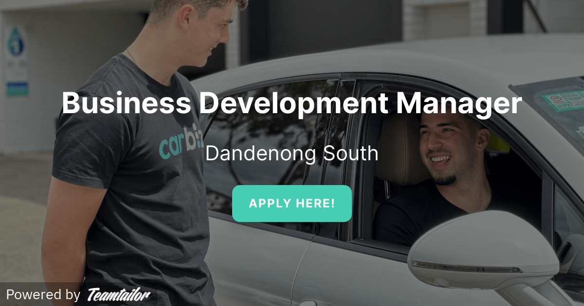 Business Development Manager - Carbiz