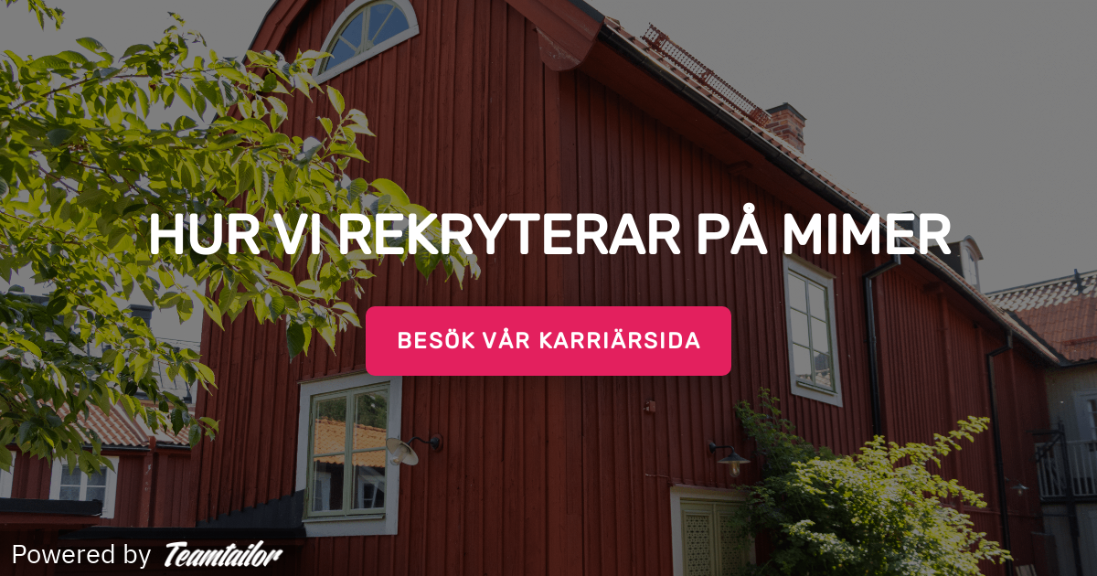 Hur vi rekryterar - Bostads AB Mimer