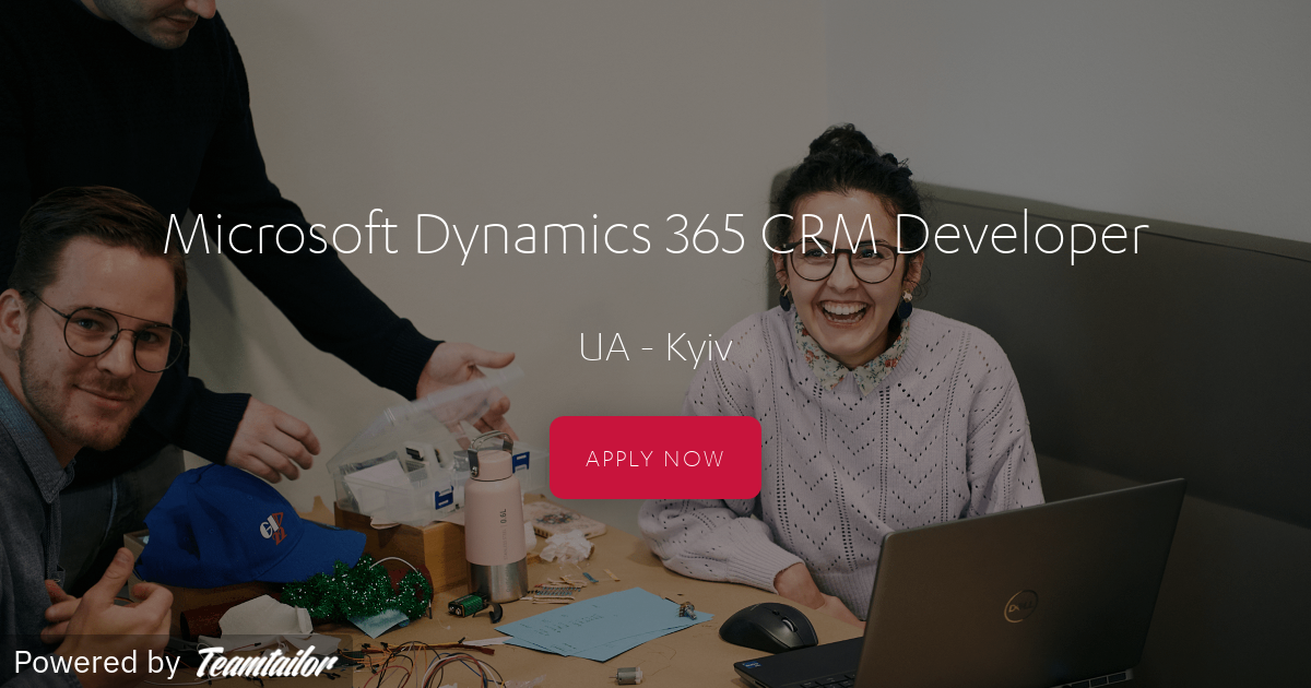 Microsoft Dynamics 365 CRM Developer - 3Shape