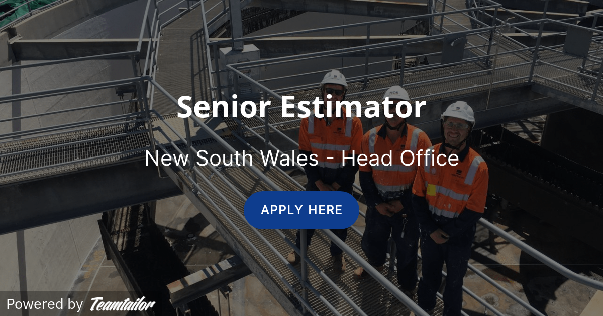 Senior Estimator - Freyssinet