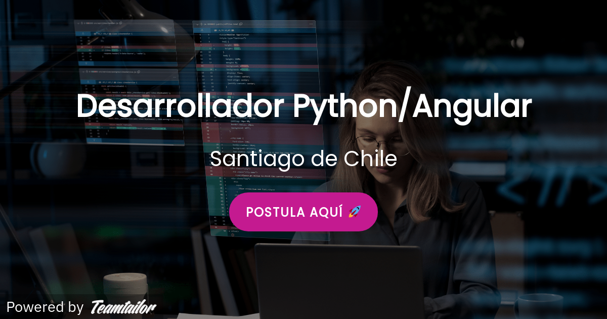 Desarrollador Python/Angular - TINET
