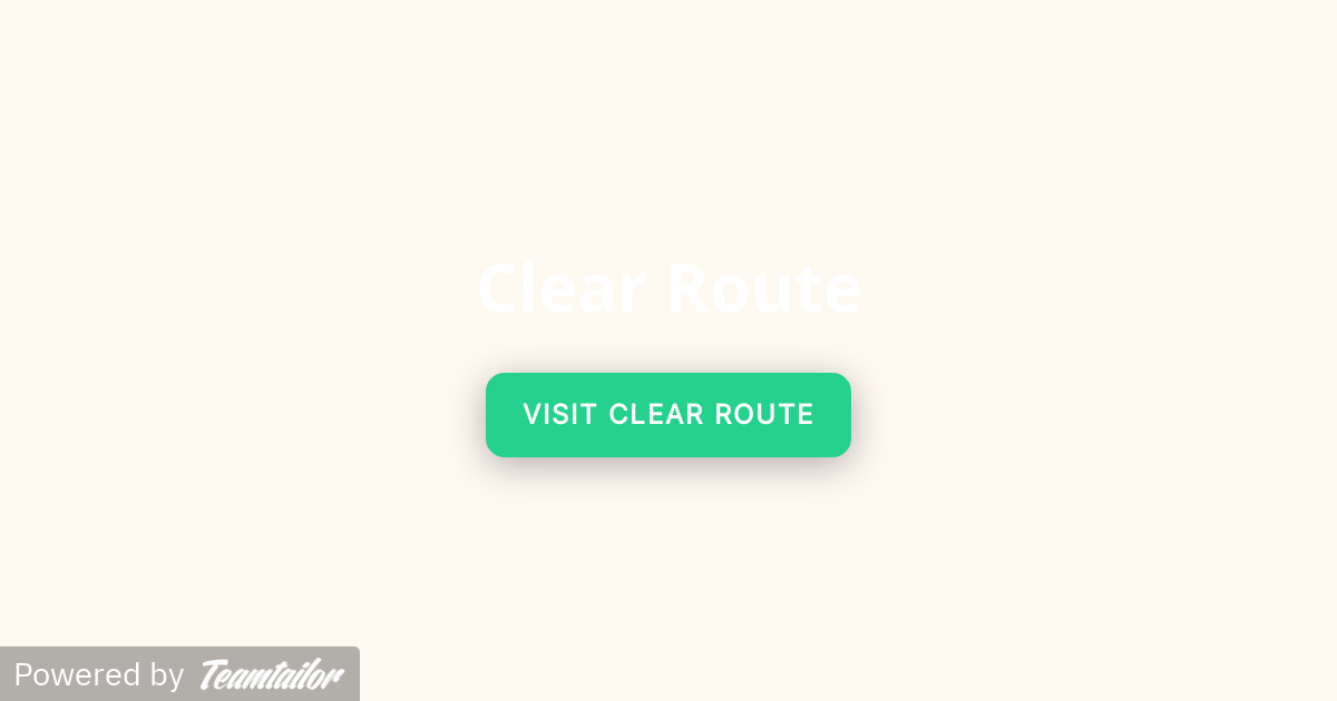 At ClearRoute, we live for ‘live’ - ClearRoute