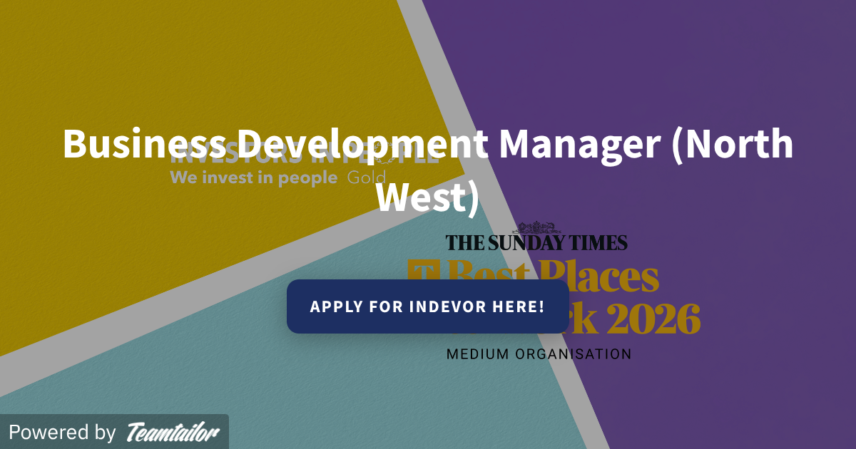 Business Development Manager (North West) - Indevor Group