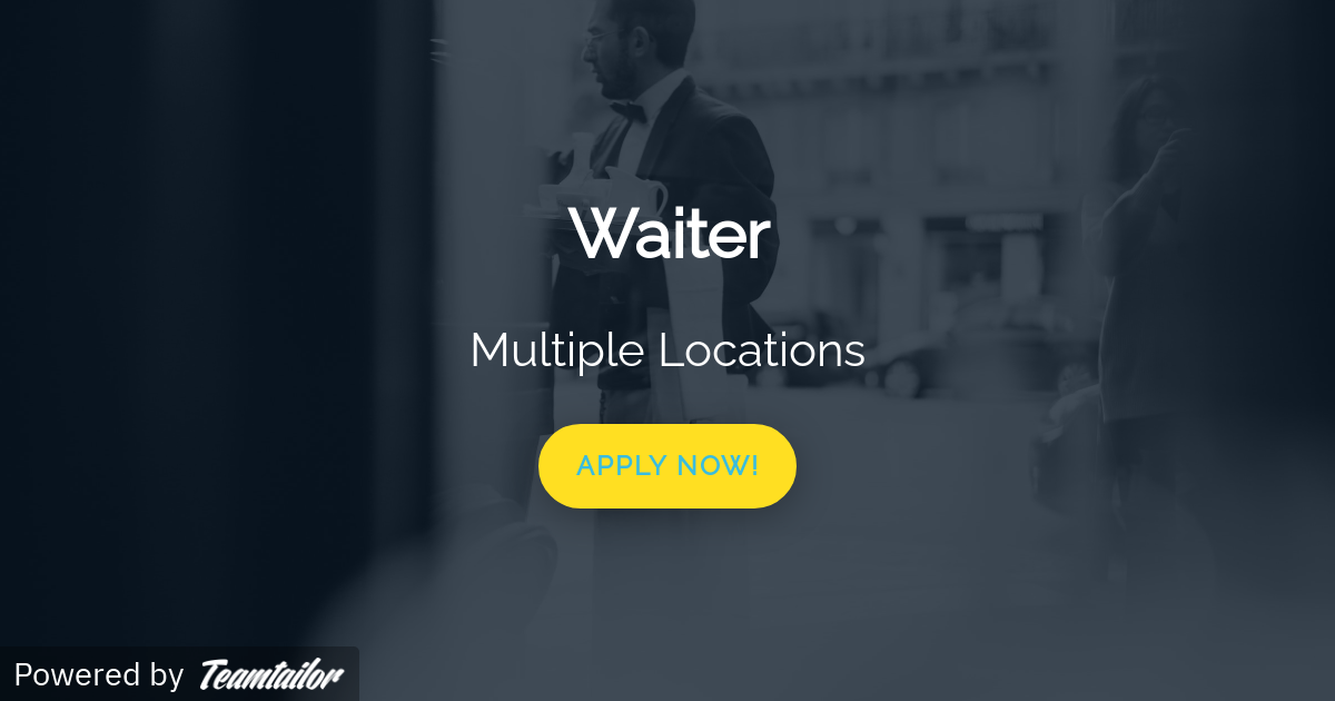 Waiter - Mint People