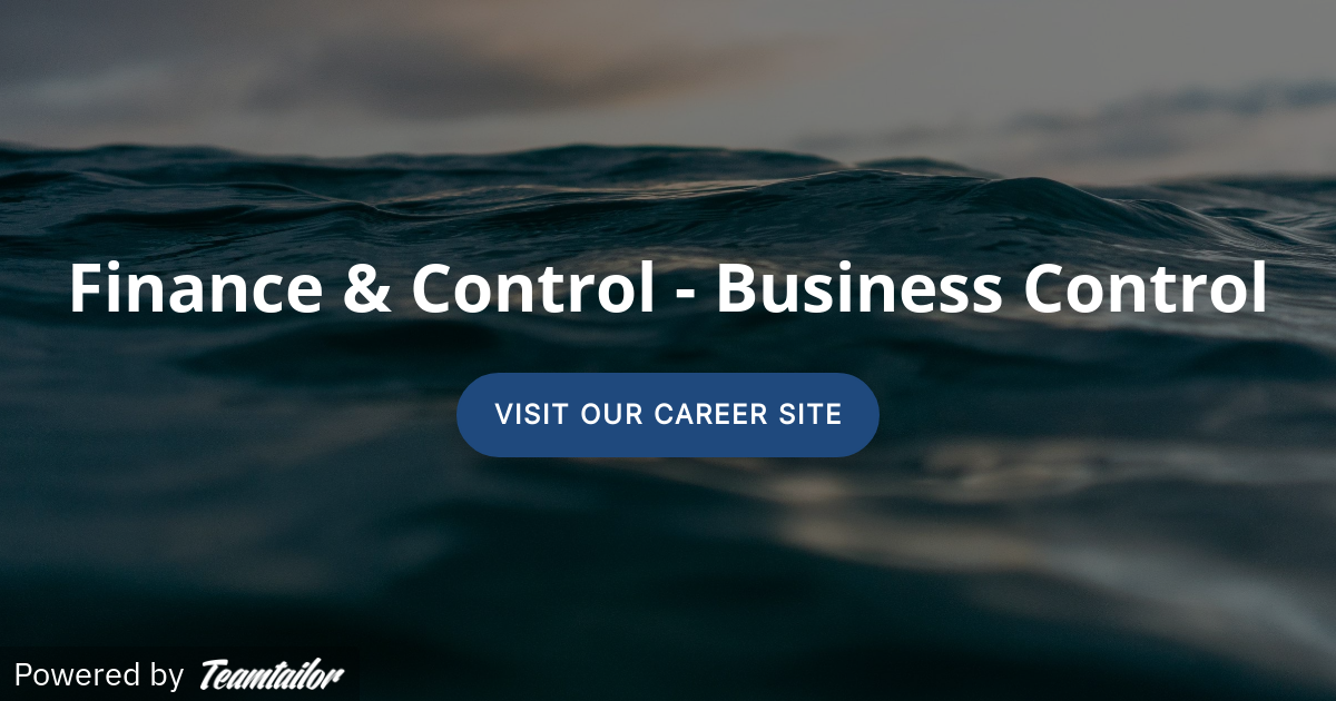 Finance & Control - Business Control - WE Tech Solutions