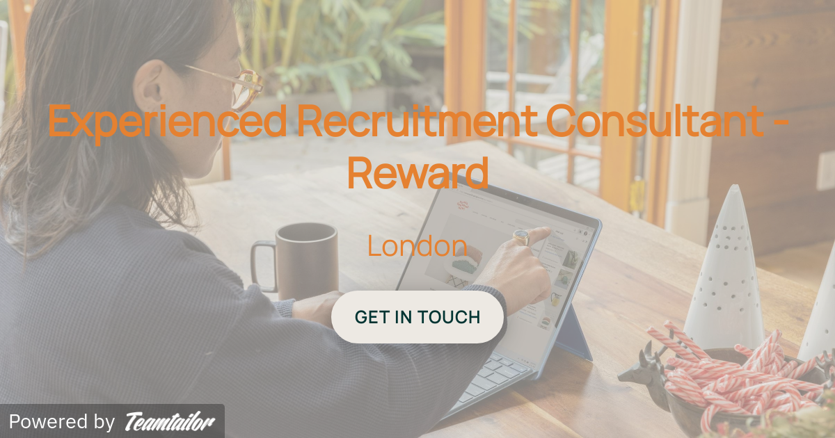 Experienced Recruitment Consultant - Reward - Kernel