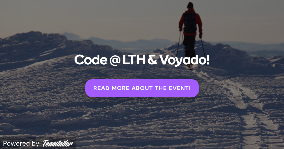 Code @ LTH - Voyado
