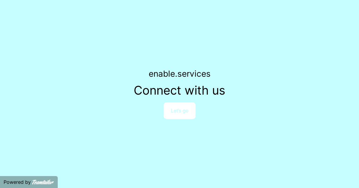 enable.services – Connect