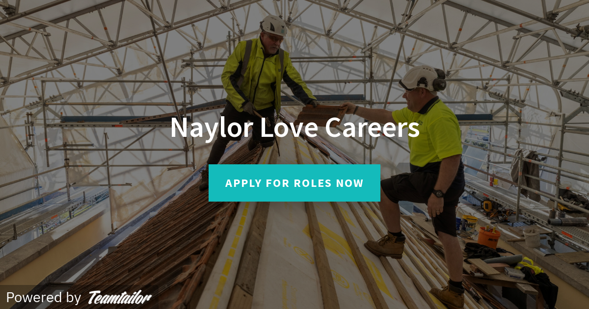 Onward & upward with a career at Naylor Love - Naylor Love
