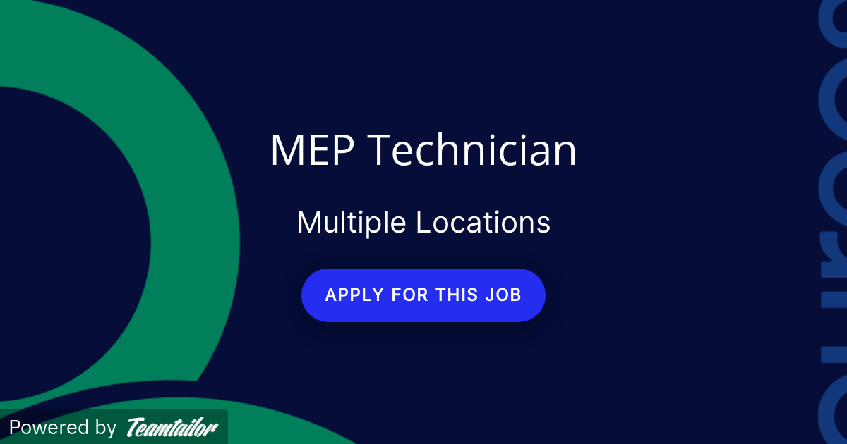 MEP Technician - Qureos Inc