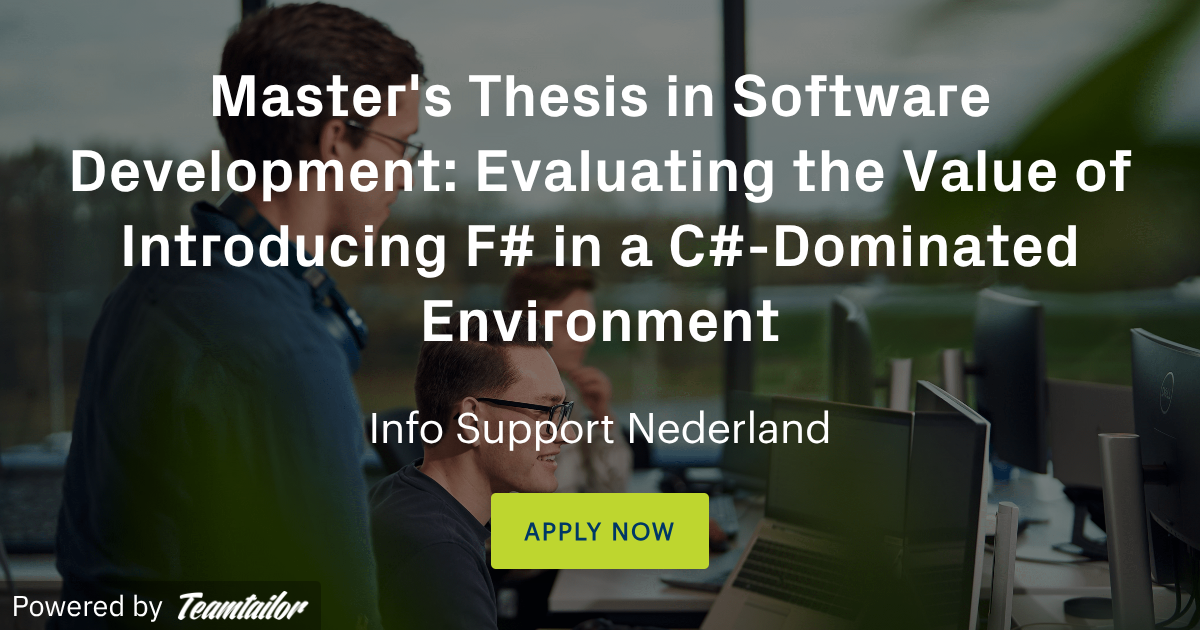 Master's Thesis in Software Development: Evaluating the Value of ...