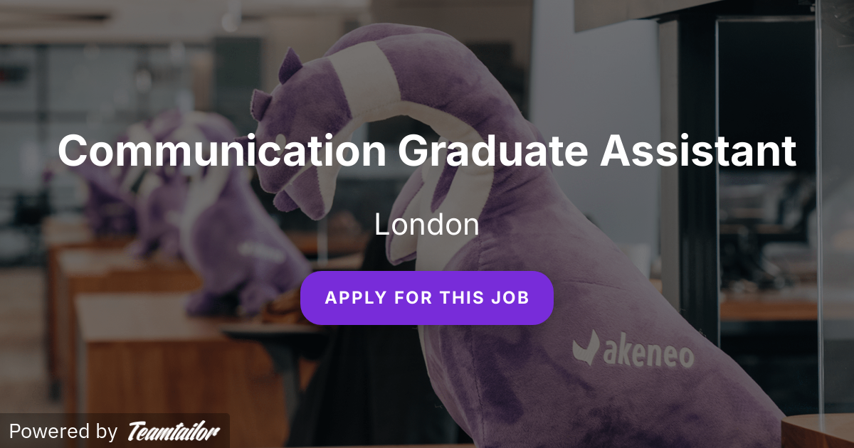 Communication Graduate Assistant - Akeneo