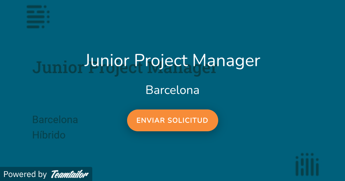 Junior Project Manager - Raona