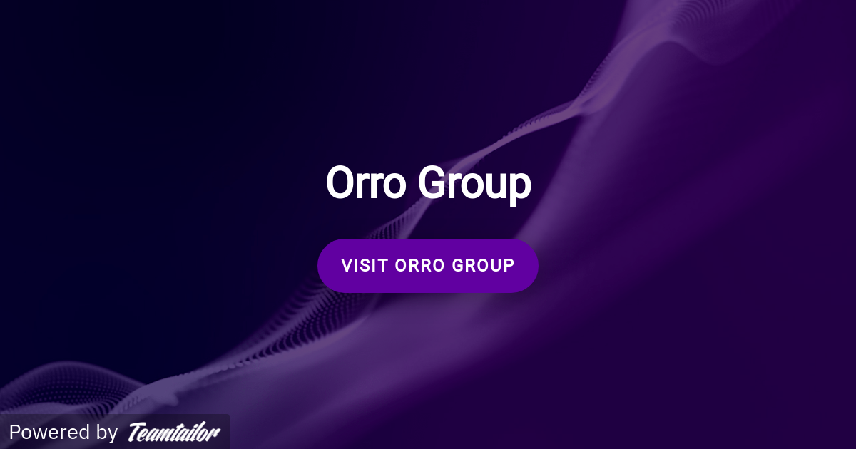 Orro Careers - Orro Group