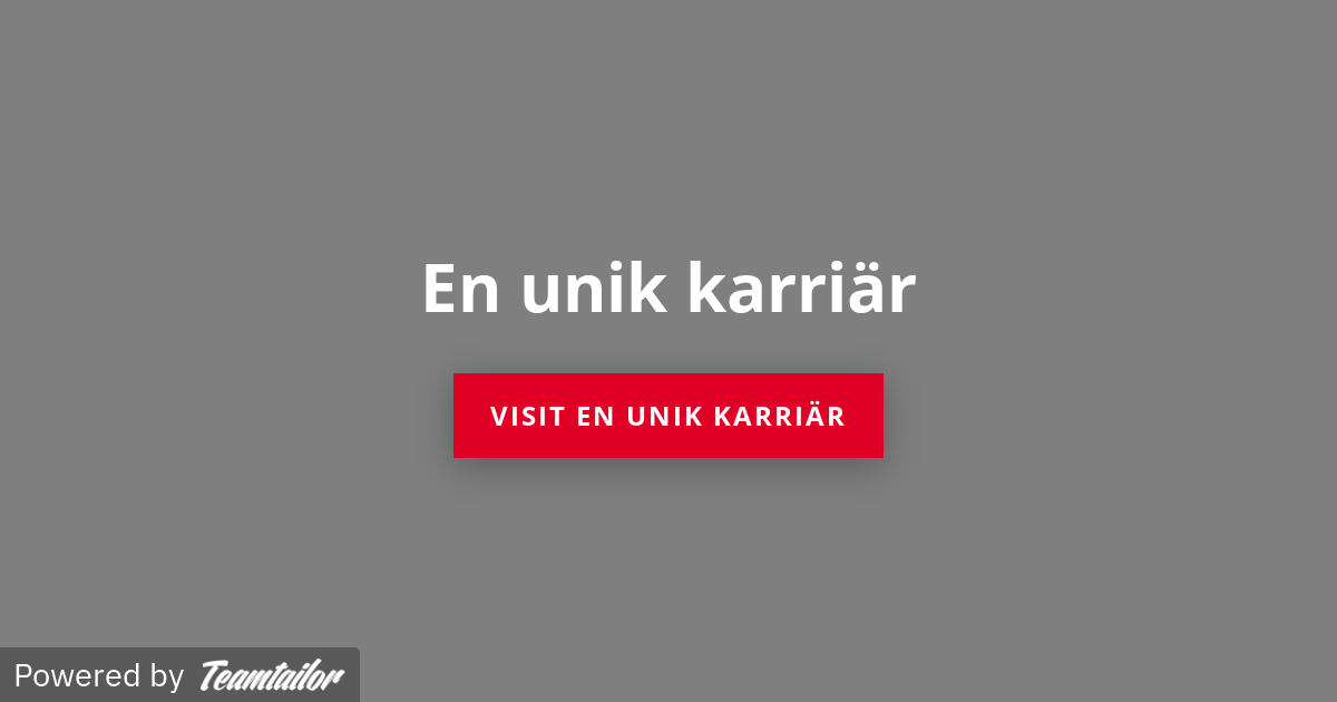 En unik karriär - DM TAK AB