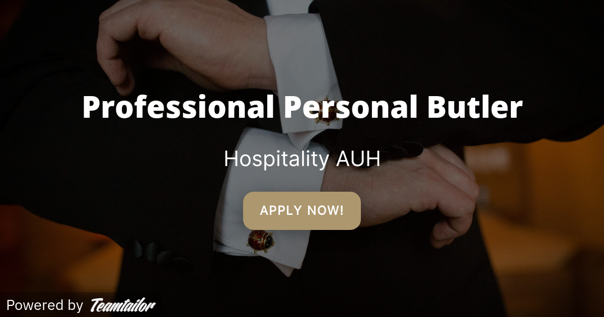 Professional Personal Butler - YOSH
