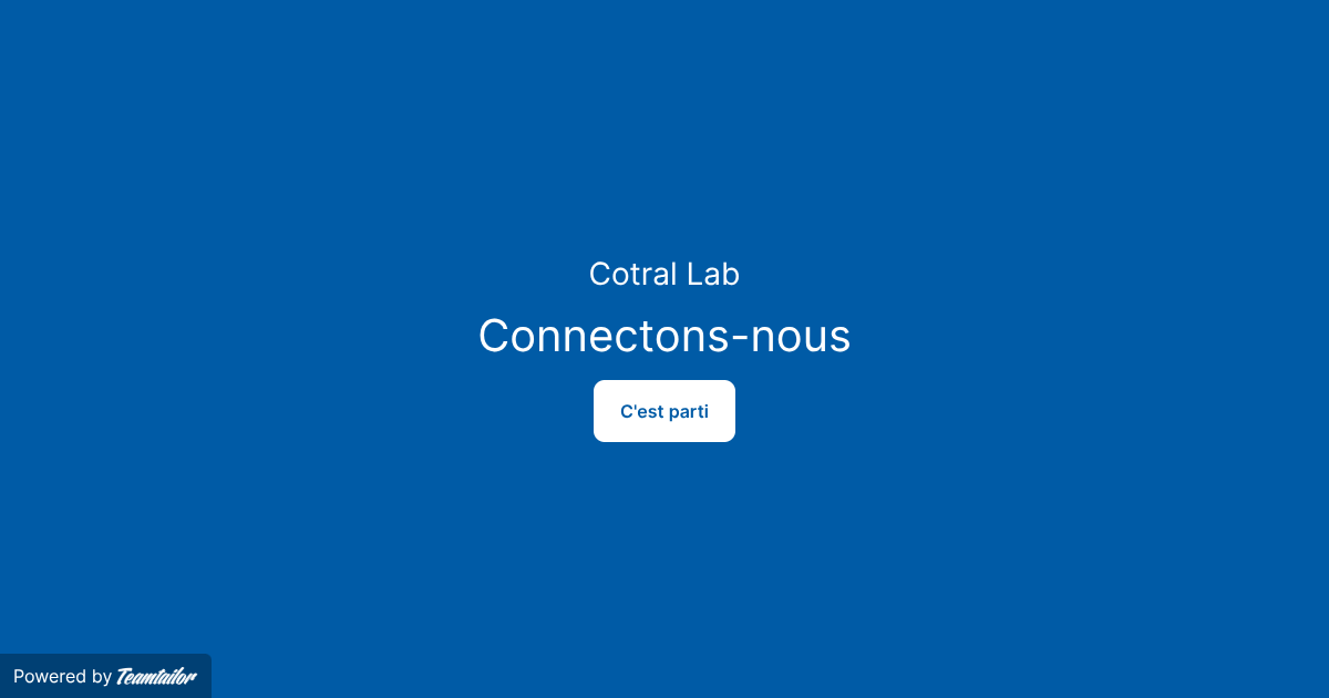 Cotral Lab – Connect