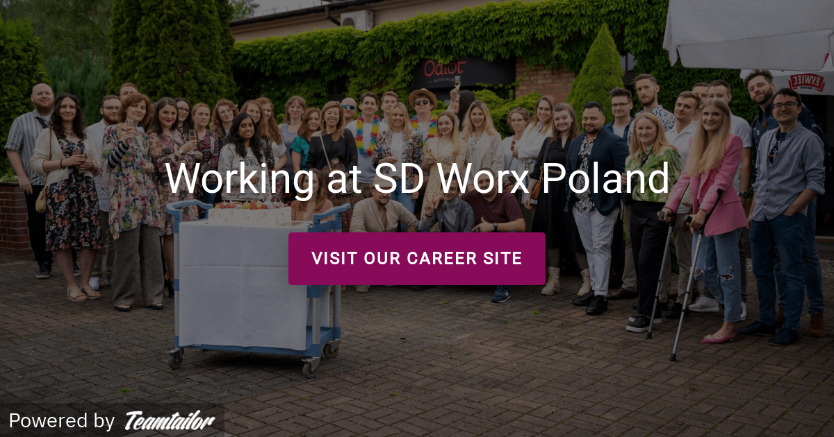 Working at SD Worx Poland - SD Worx