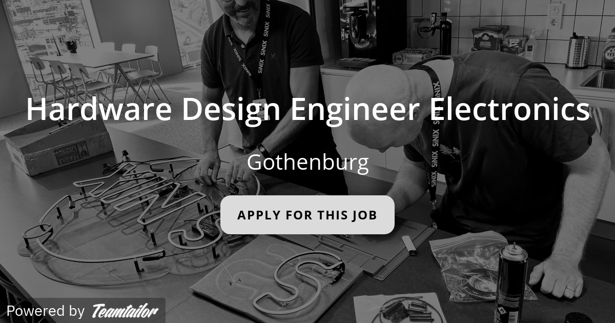 Hardware Design Engineer Electronics - SiNIX