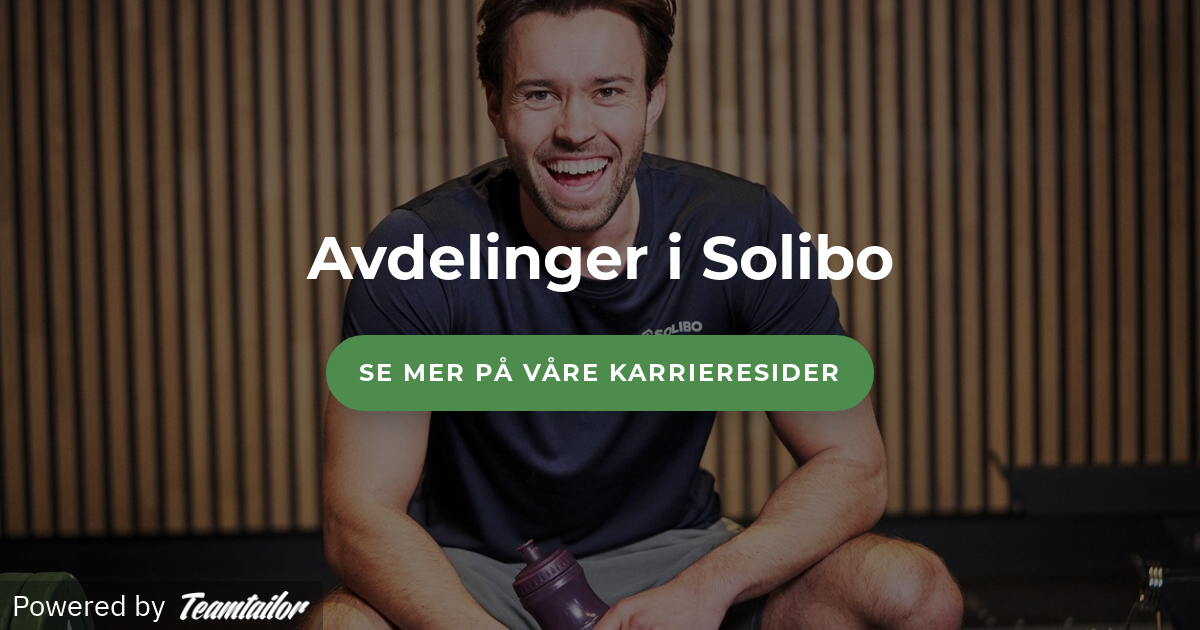 Avdelinger - Solibo