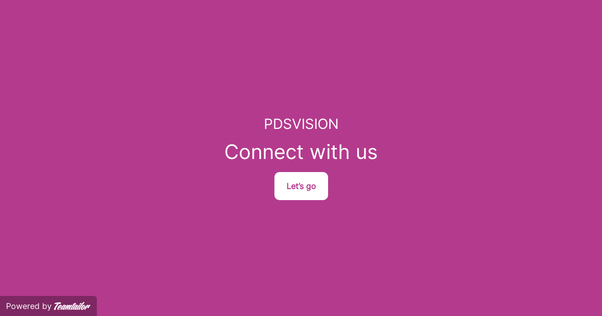 PDSVISION – Connect