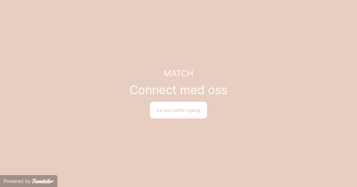 MATCH – Connect