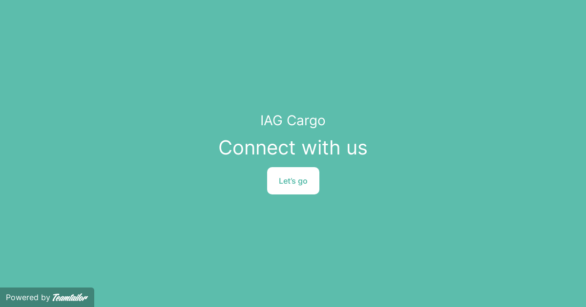 IAG Cargo – Connect