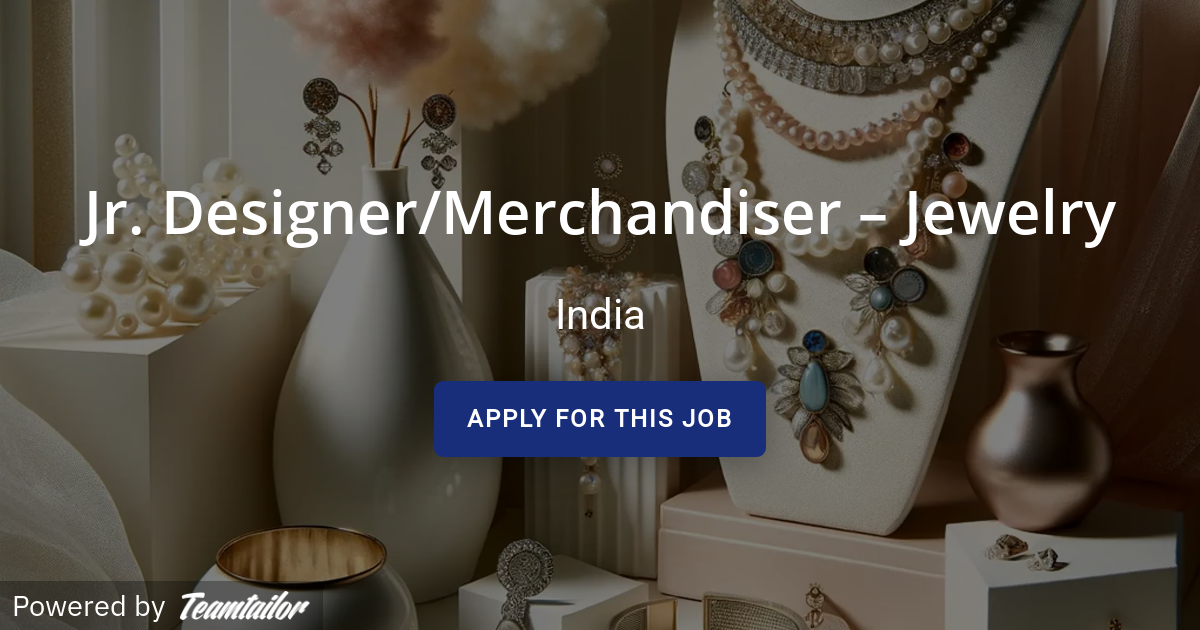 Jr. Designer/Merchandiser – Jewelry - Sperton Global AS