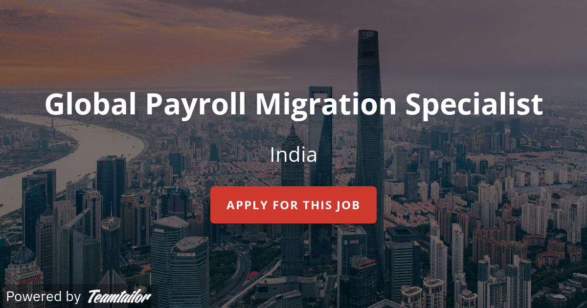 Global Payroll Migration Specialist - Bridge Et Al.