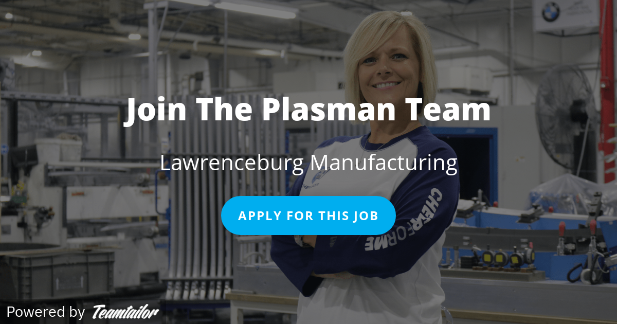 Join The Plasman Team - Plasman