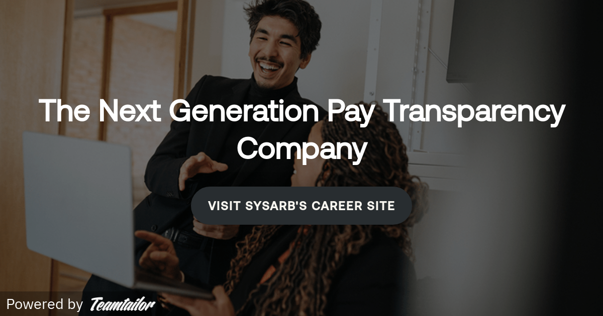 The Next Generation Pay Transparency Company - Sysarb