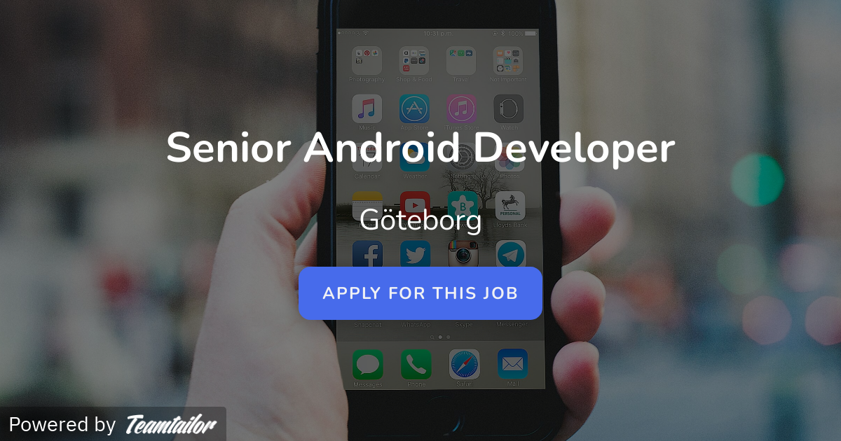 Senior Android Developer - Ultra Group AB