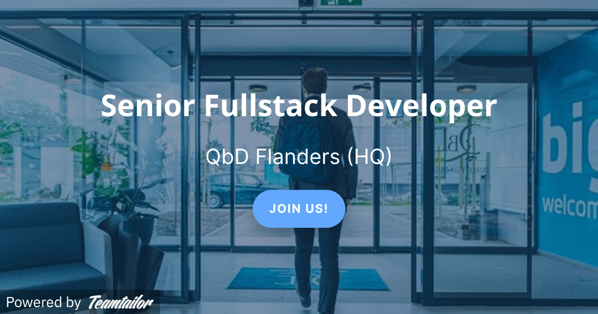 Senior Fullstack Developer - QbD Group