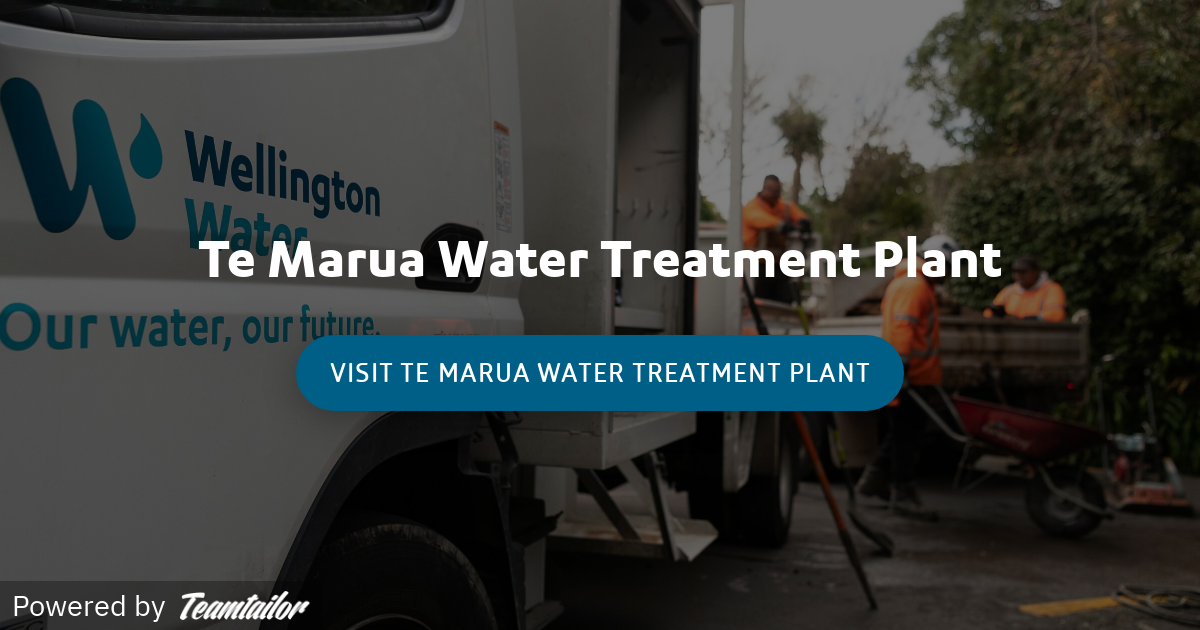Te Marua Water Treatment Plant - Wellington Water
