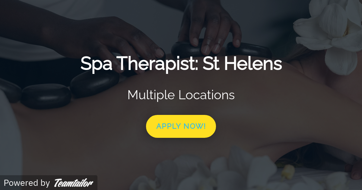 Spa Therapist: St Helens - Mint People