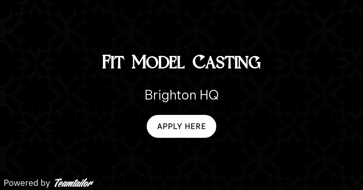 Fit Model Casting - KILLSTAR