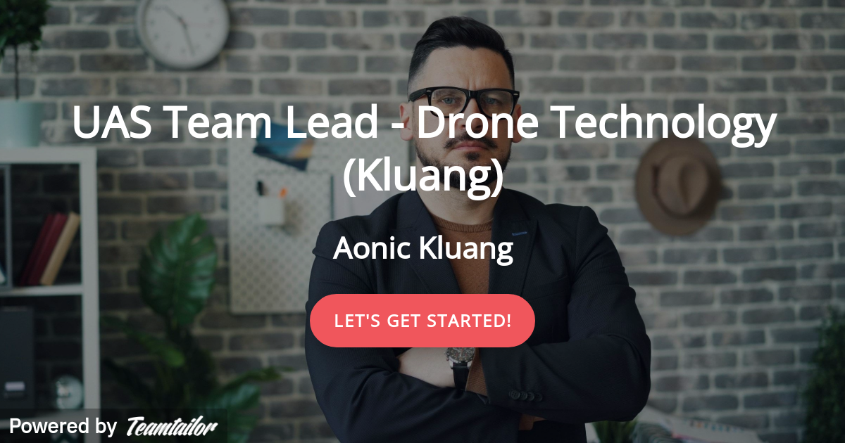 UAS Team Lead - Drone Technology (Kluang) - Aonic