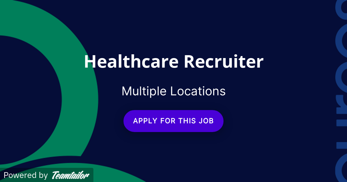 Healthcare Recruiter - Qureos Inc