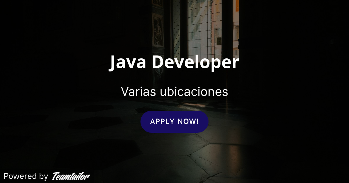 Java Developer - Valce Talent Solutions