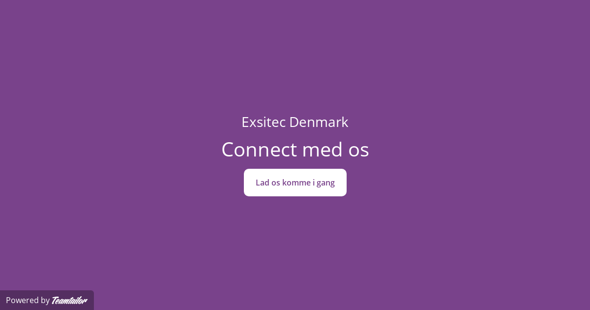 Exsitec Denmark – Connect