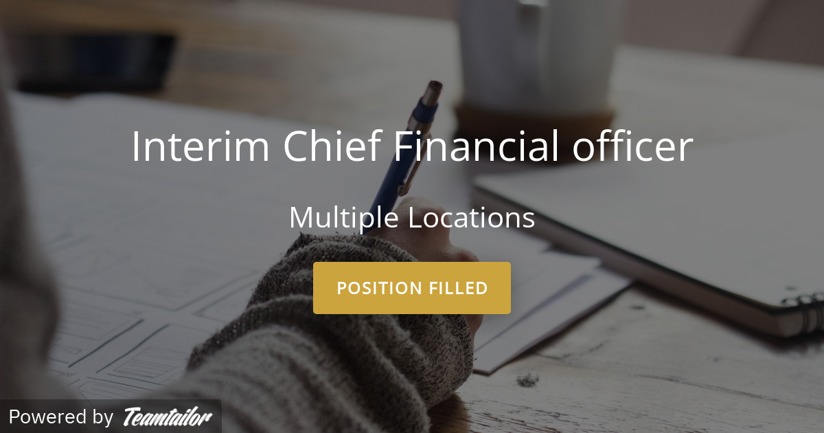 Interim Chief Financial officer - Board Match-Up