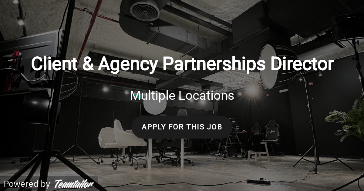 Client & Agency Partnerships Director - SB Media Group