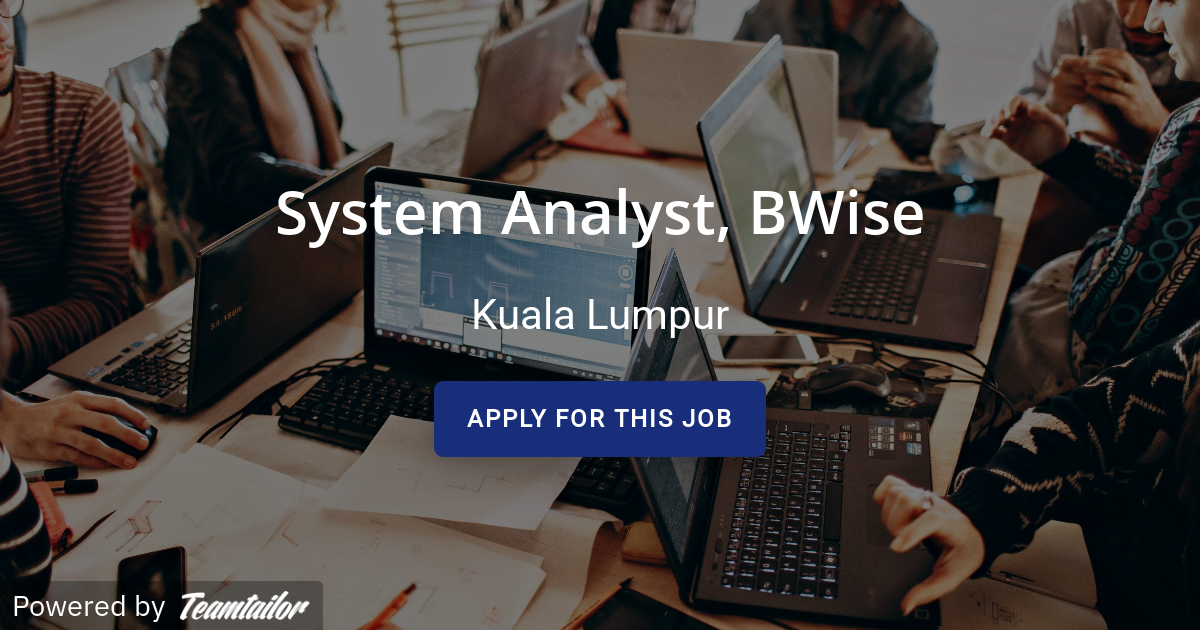System Analyst, BWise - Sperton Global AS