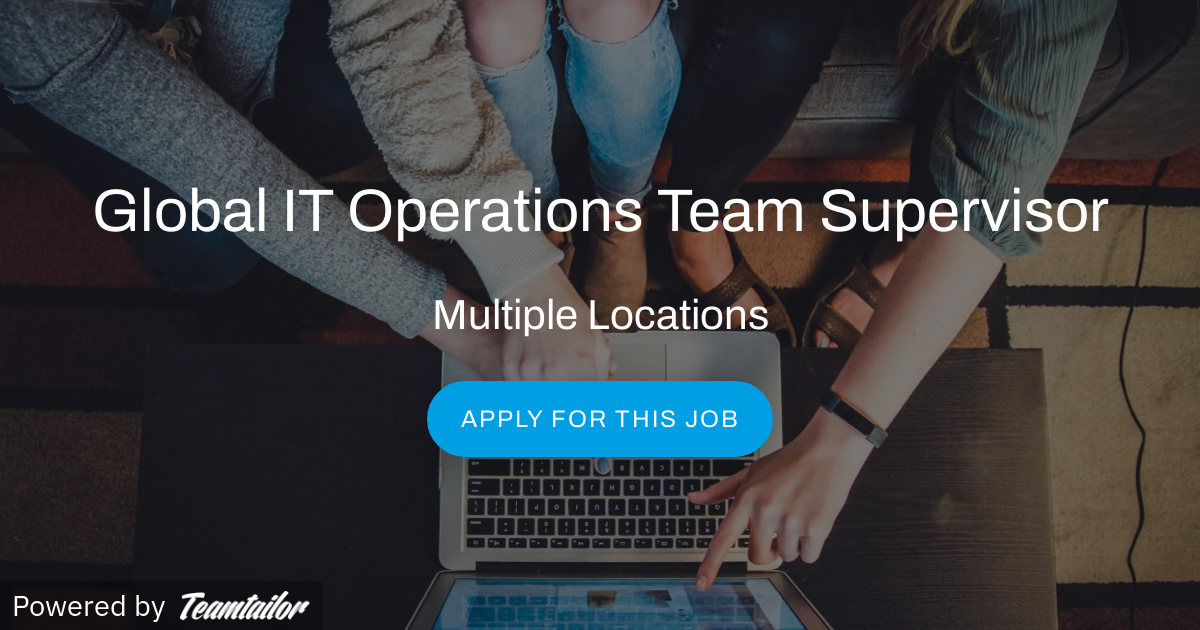 Global IT Operations Team Supervisor - Autoliv United States