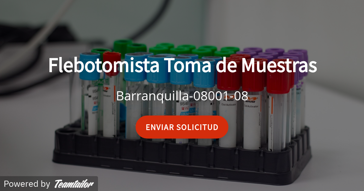 Flebotomista Toma de Muestras - Summar