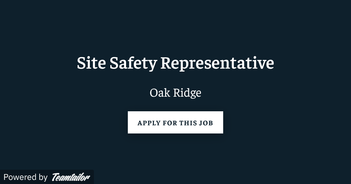 Site Safety Representative - Apollo Mechanical Contractors