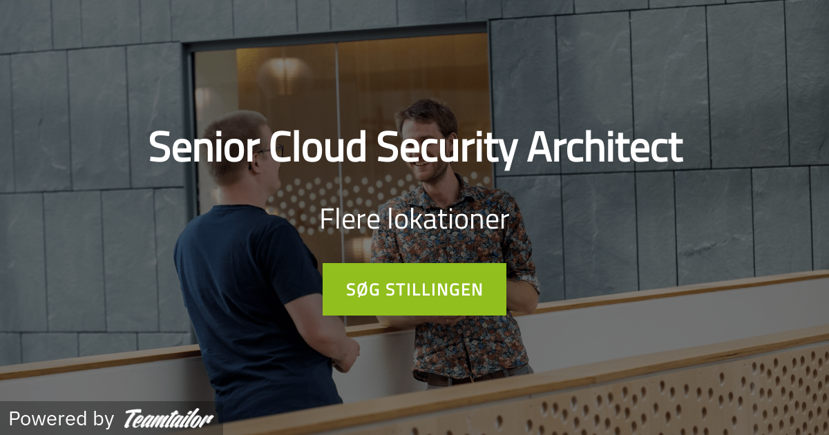 Senior Cloud Security Architect - Bankdata