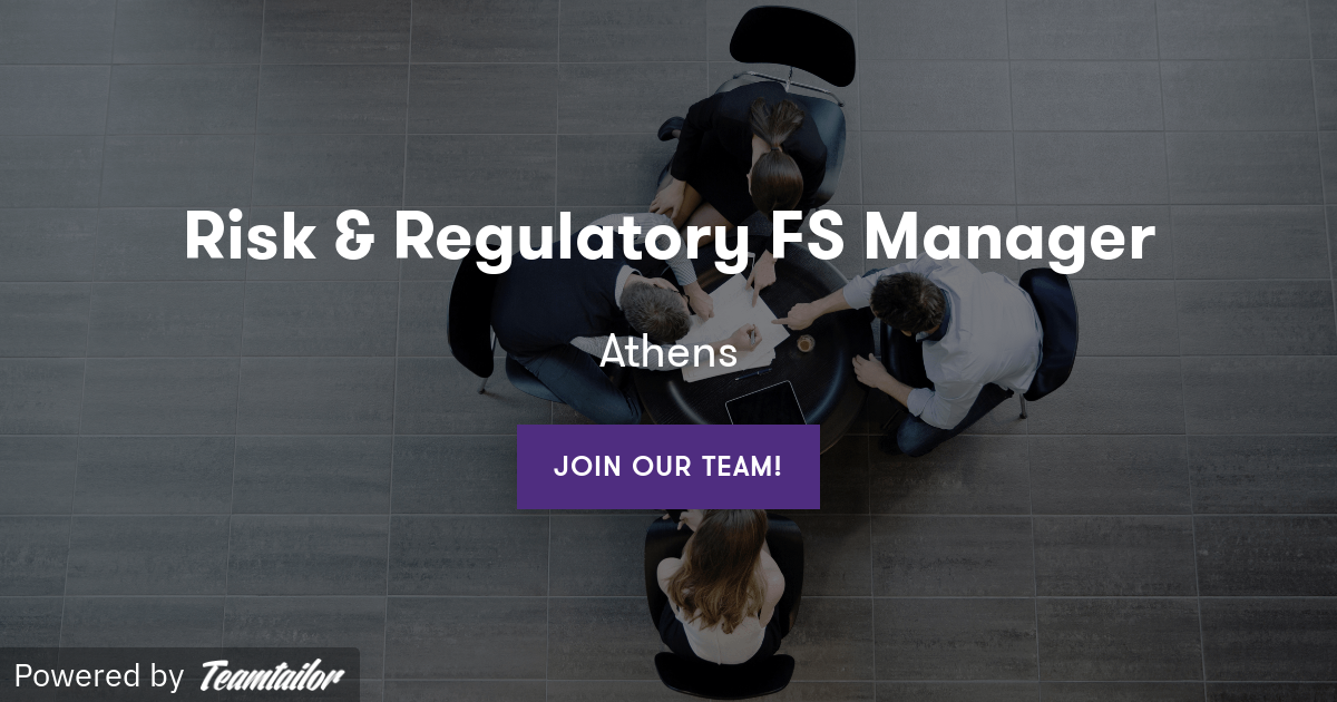 Risk & Regulatory FS Manager - Grant Thornton Greece