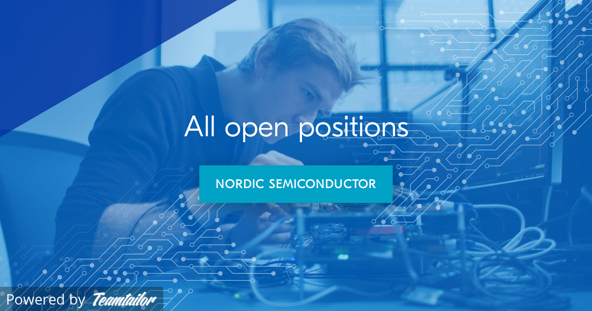 All open positions - Nordic Semiconductor