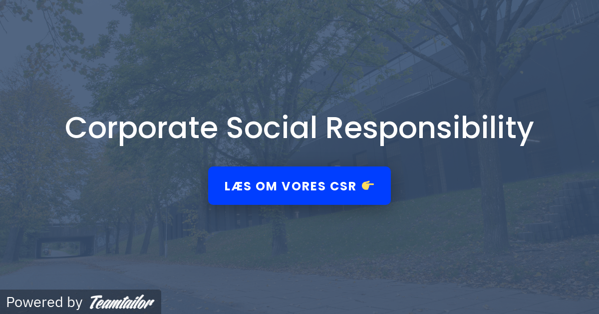 CSR - Corporate Social Responsibility - team.blue Denmark